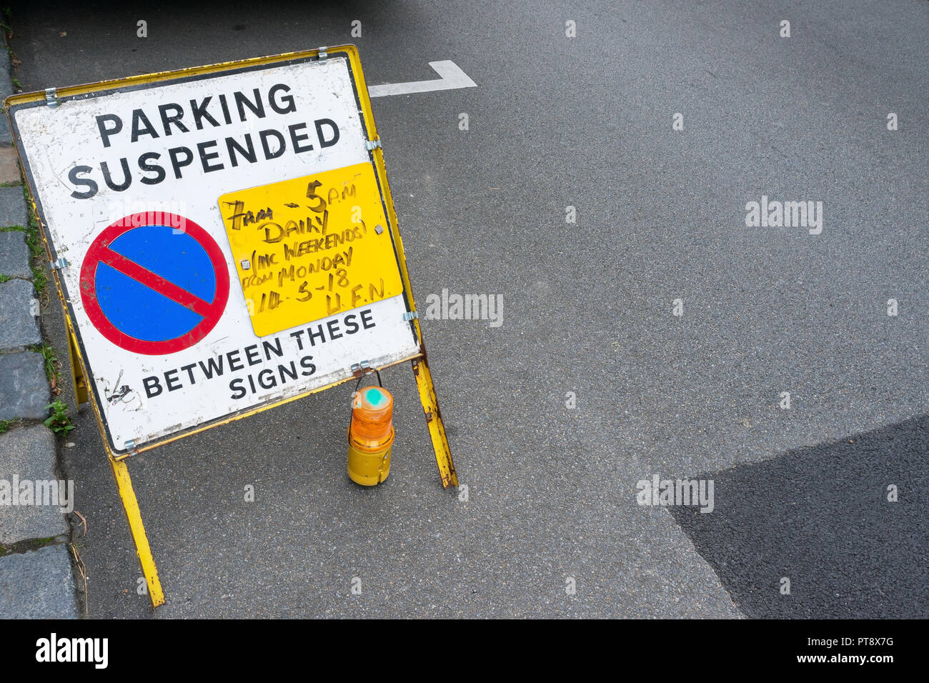 Car Parking Suspended High Resolution Stock Photography and Images - Alamy