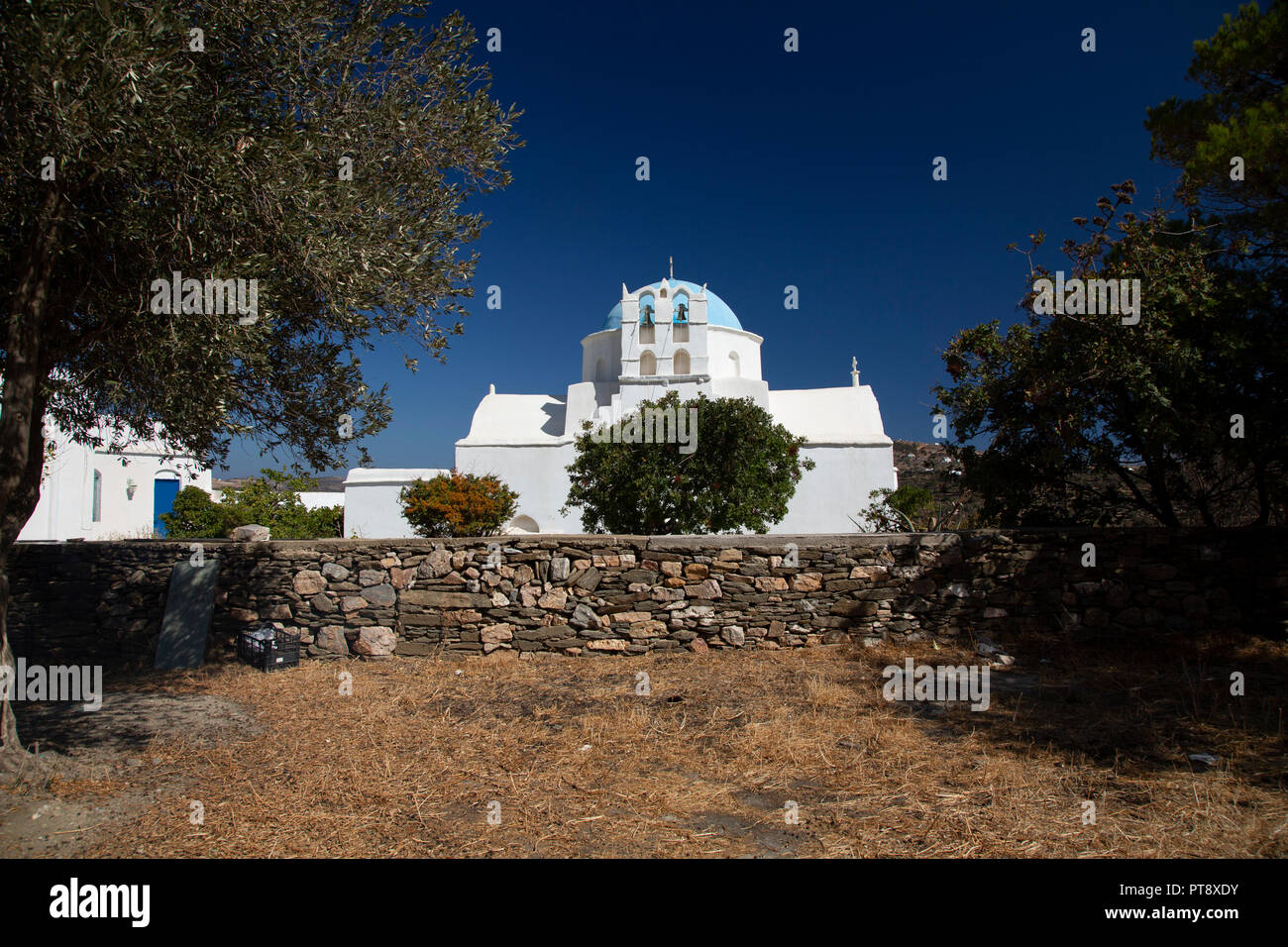 The Greek Orthodox church of Agia Varvara between Kamares and Apollonia ...