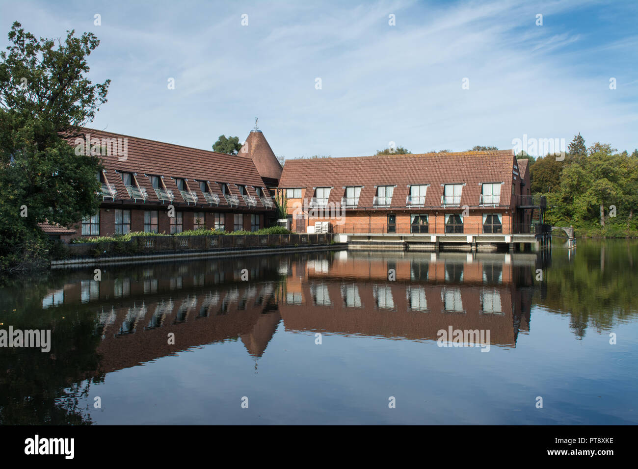 Lakeside Complex in Frimley, Surrey, UK, with the Lakeside ...