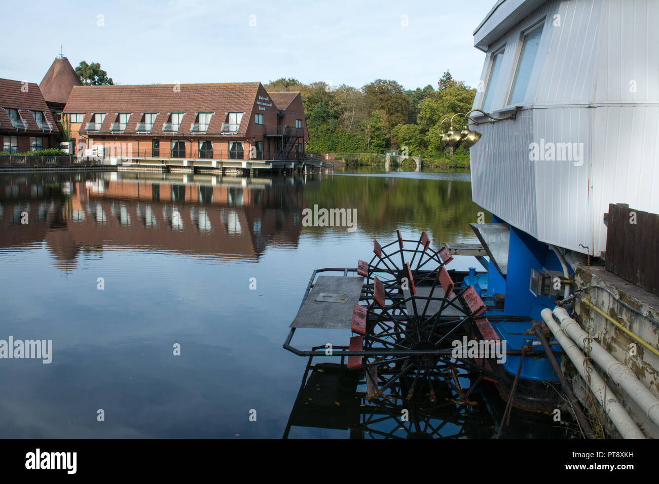 Lakeside Complex in Frimley, Surrey, UK, with the Lakeside ...
