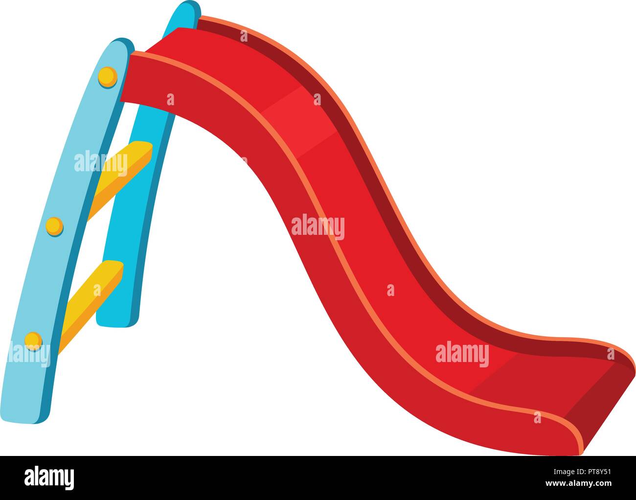 A slide on white background illustration Stock Vector Image & Art - Alamy