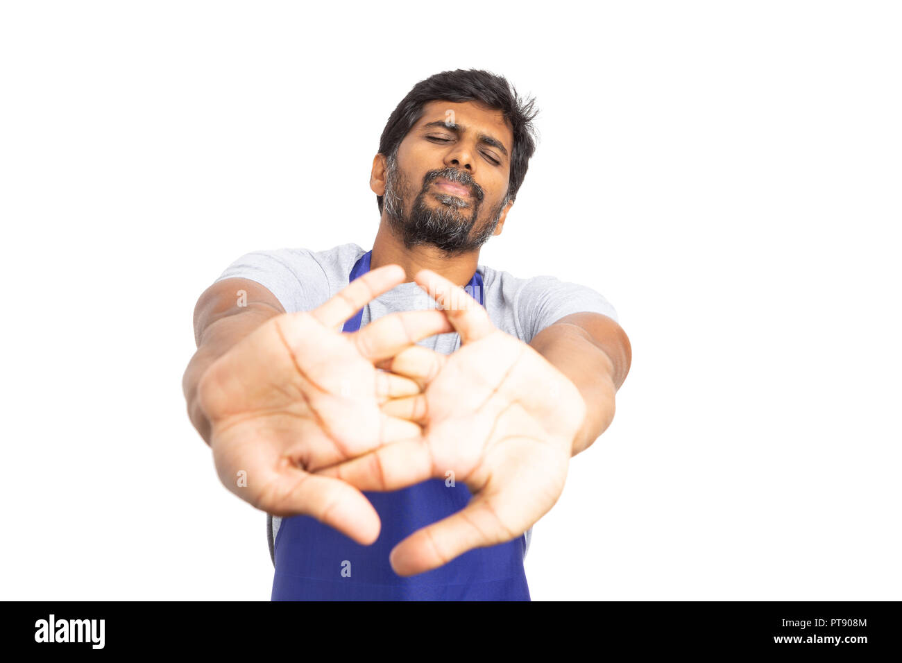 Knuckles stretching hi-res stock photography and images - Alamy