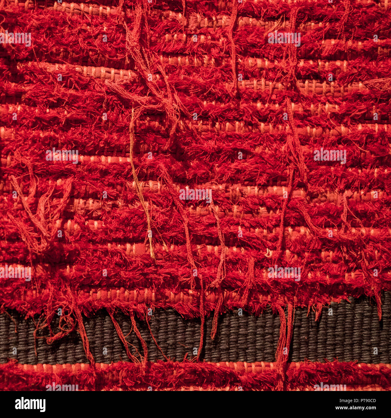 red fabric textured background Stock Photo - Alamy