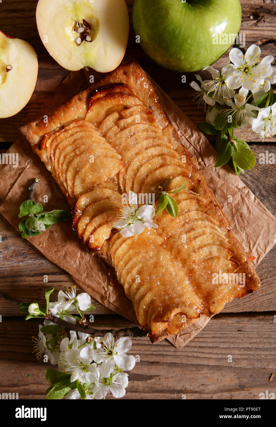 Swiss apple cake hi-res stock photography and images - Alamy