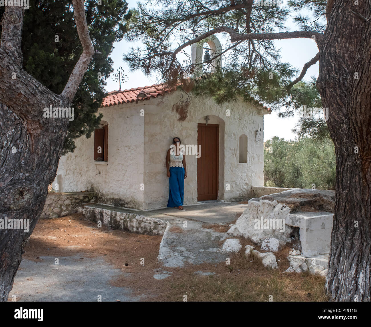 Small Greek Orthodox Church In Stock Photos & Small Greek Orthodox ...