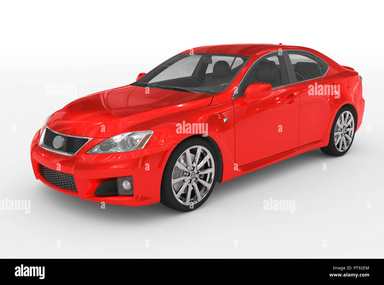 Side view of red car hi-res stock photography and images - Alamy