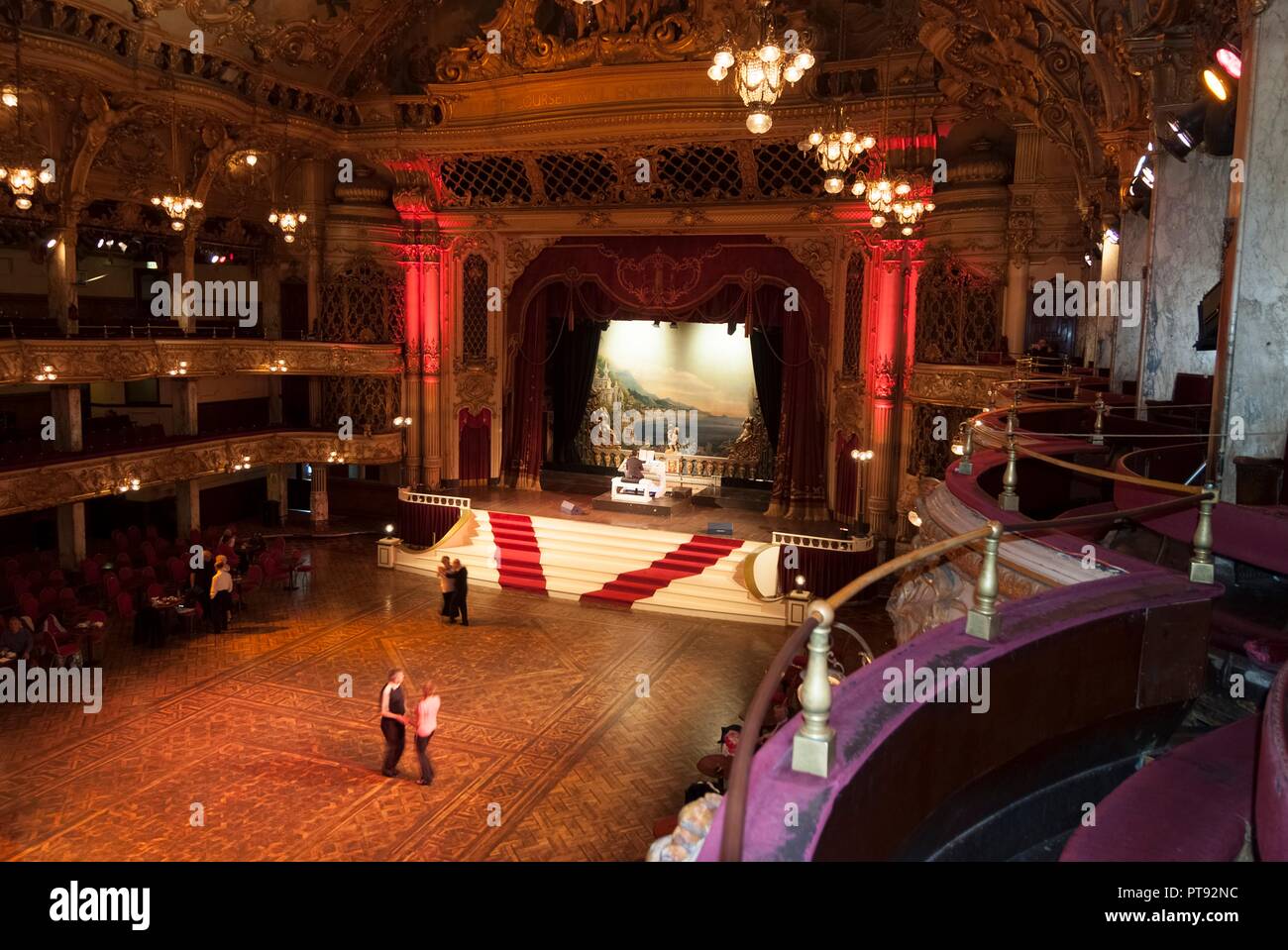 Inside blackpool tower hi-res stock photography and images - Alamy
