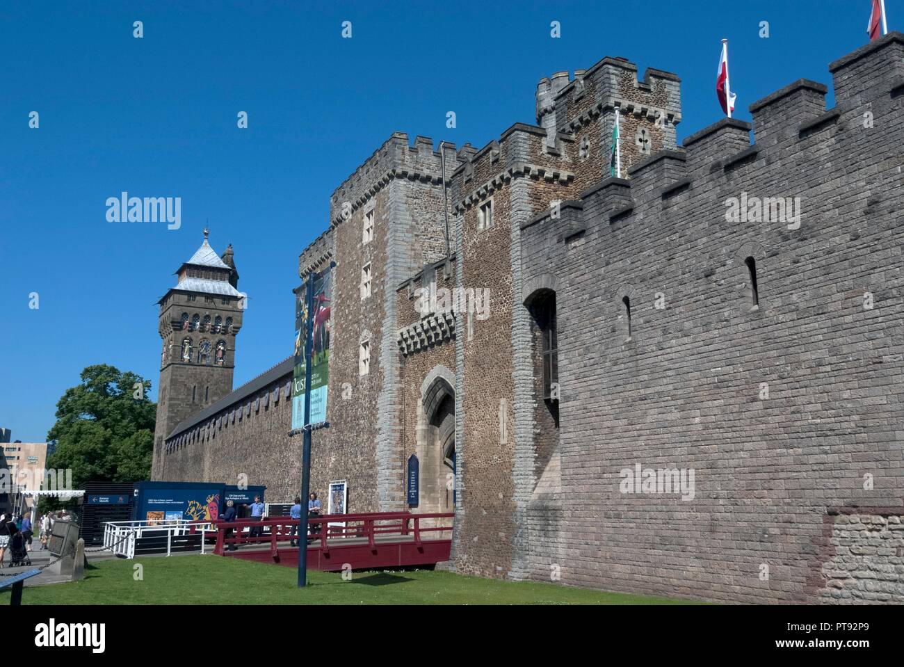 Cardiff Castle, 2009. Creator: Ethel Davies Stock Photo - Alamy