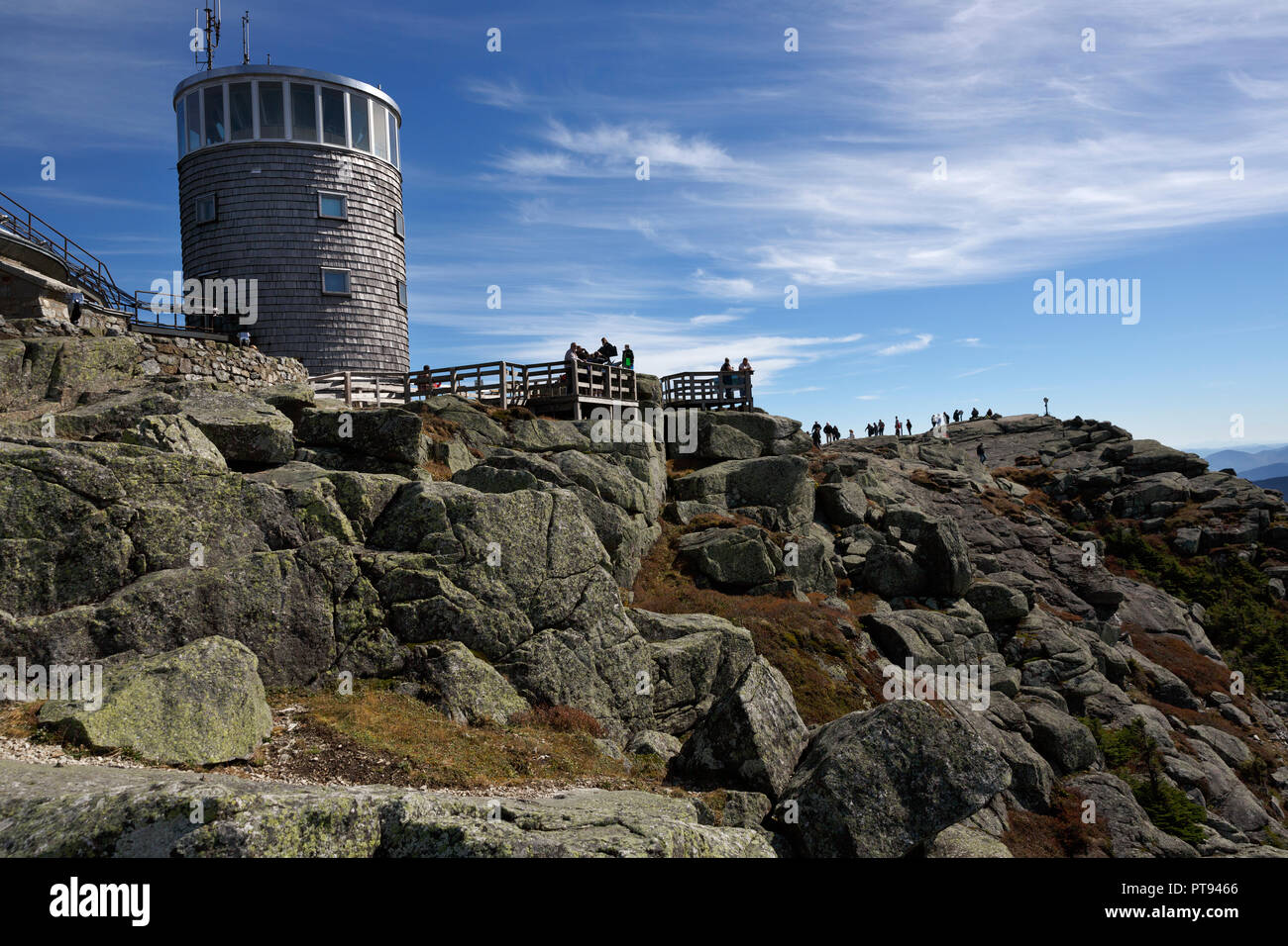 The summit of Whiteface Mountain, Adirondacks, New York, USA Stock ...