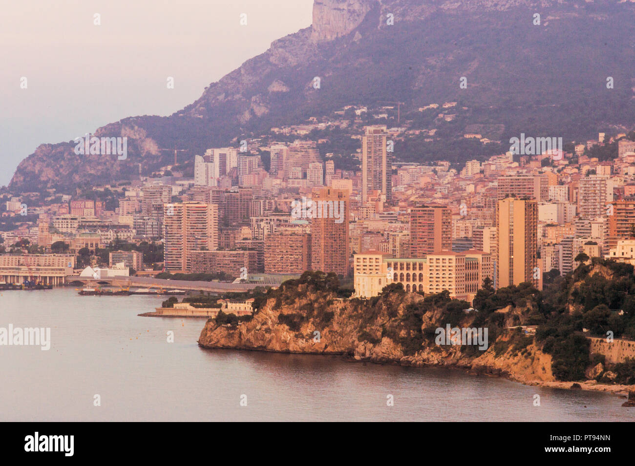 Palaces and skyscrapers of Montecarlo, principality of Monaco just ...