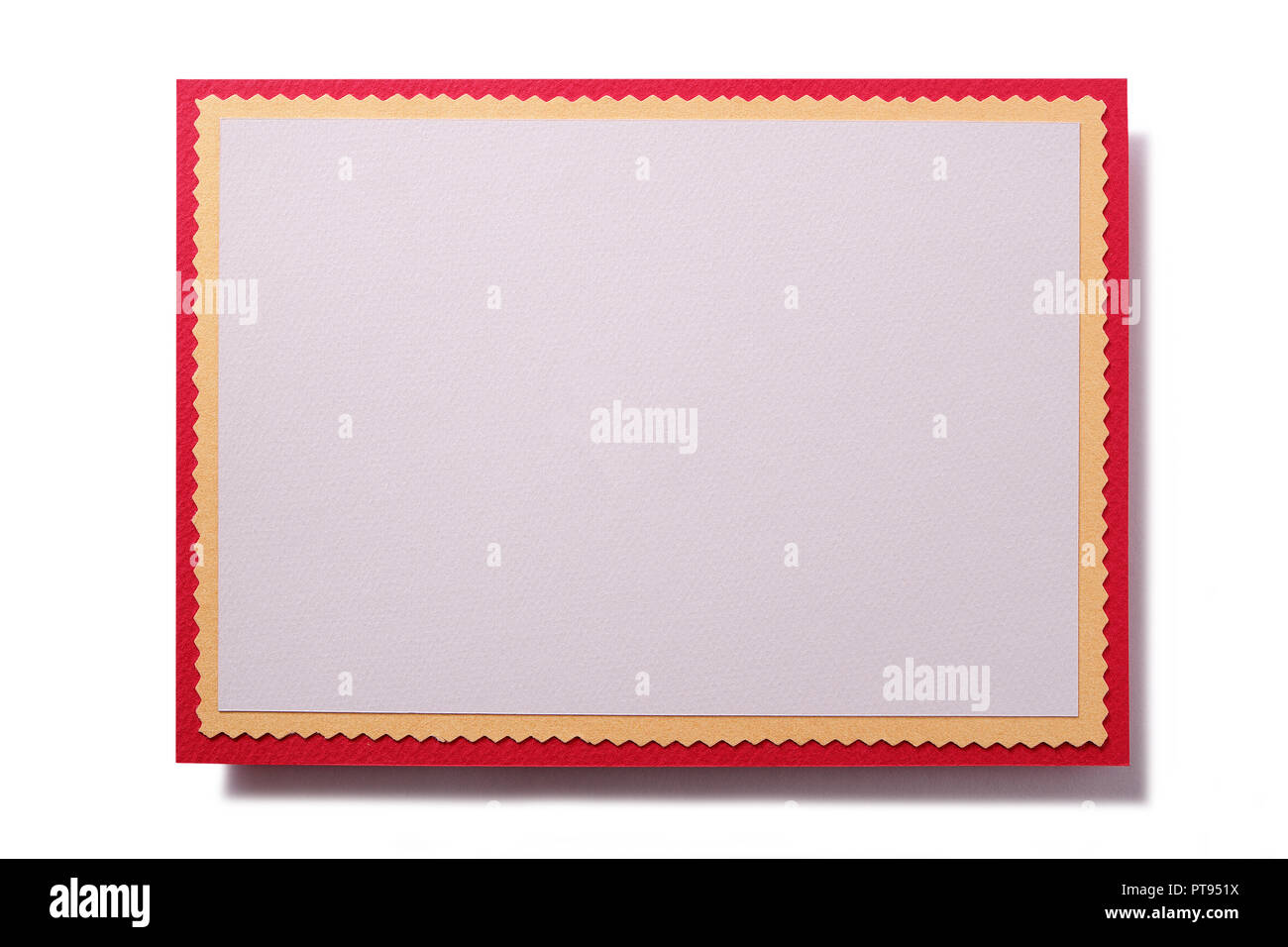 Christmas card background red border Stock Photo - Alamy