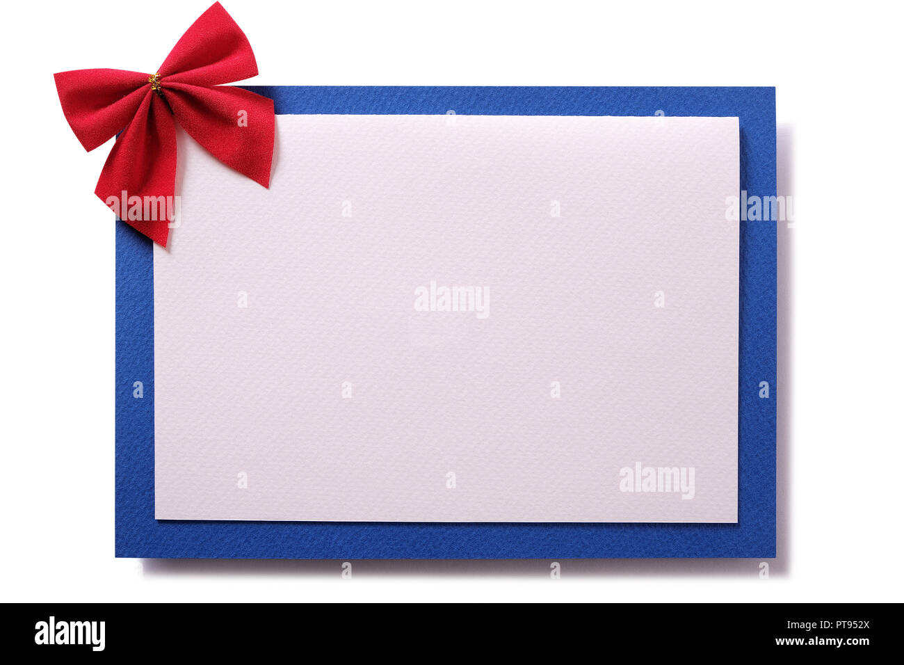 Christmas blue frame Cut Out Stock Images & Pictures - Alamy