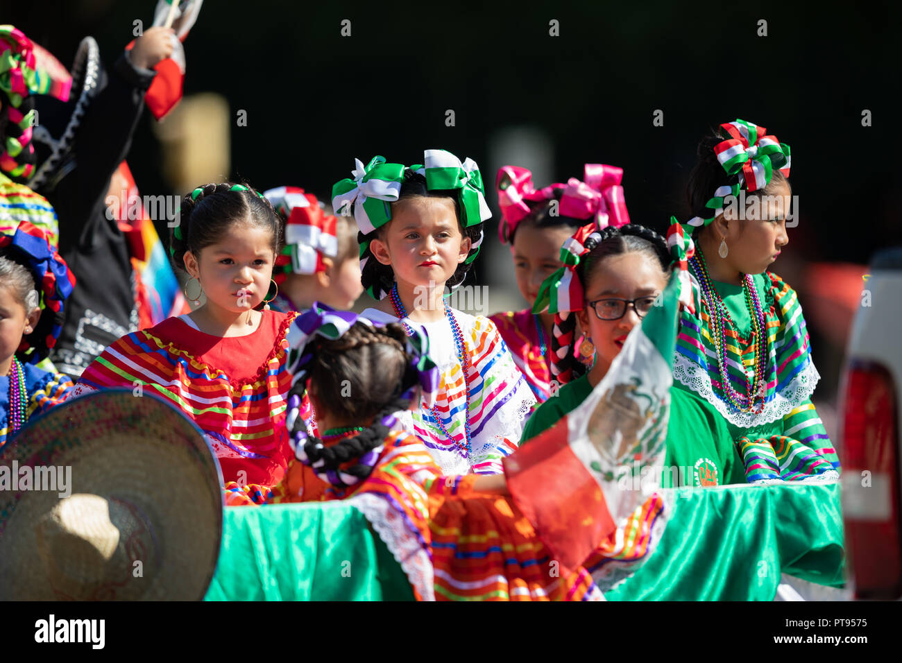 Washington, D.C., USA - September 29, 2018: The Fiesta DC Parade ...