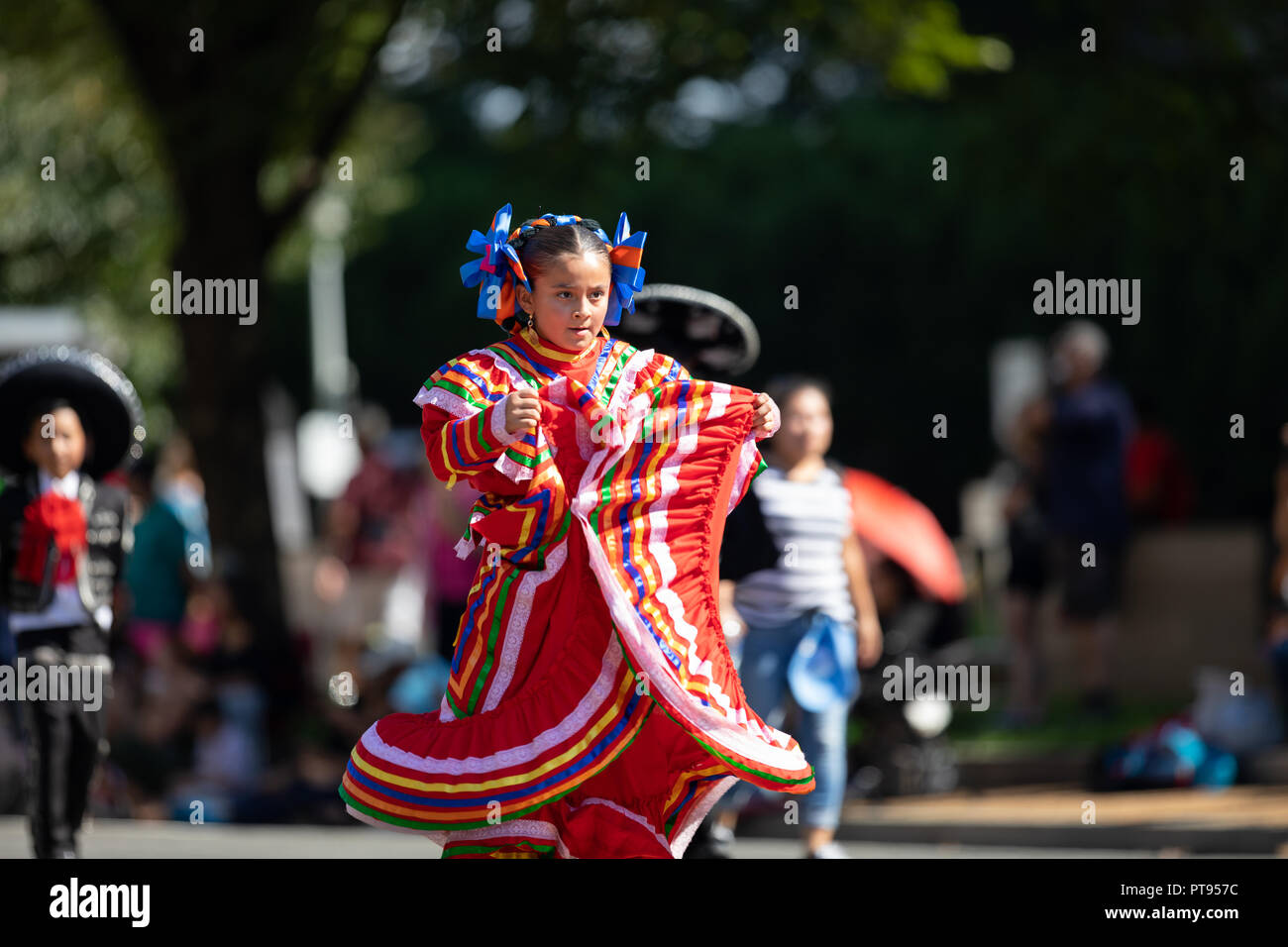Washington, D.C., USA - September 29, 2018: The Fiesta DC Parade ...
