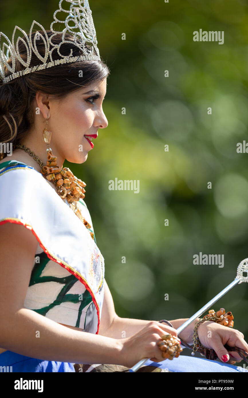 Washington, D.C., USA - September 29, 2018: The Fiesta DC Parade ...