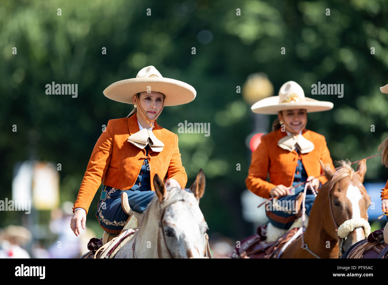 Washington, D.C., USA - September 29, 2018: The Fiesta DC Parade ...
