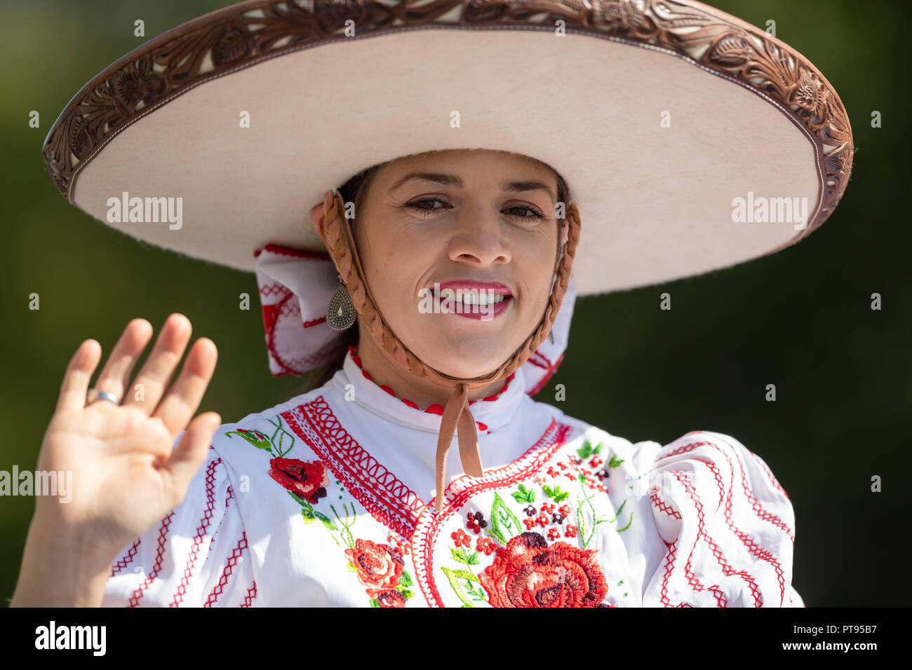 Washington, D.C., USA - September 29, 2018: The Fiesta DC Parade ...
