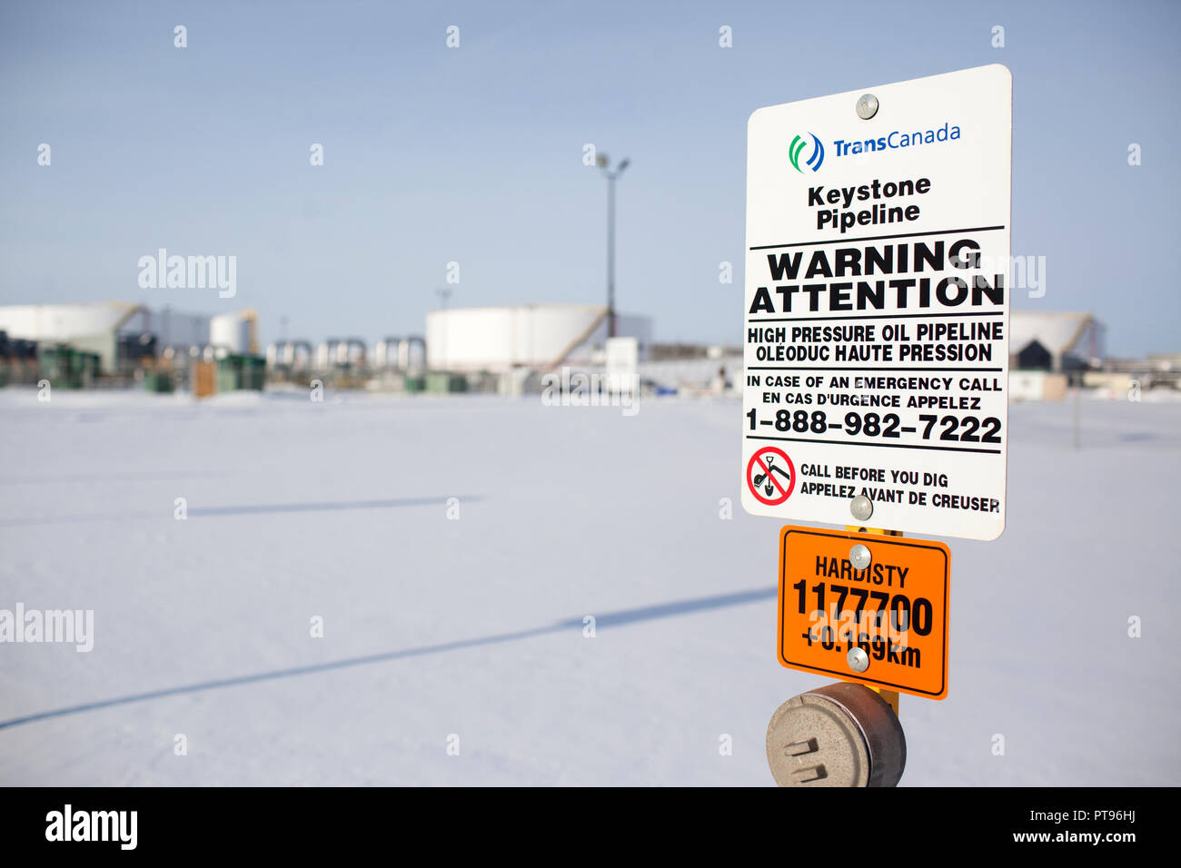 Keystone pipeline alberta hi-res stock photography and images - Alamy