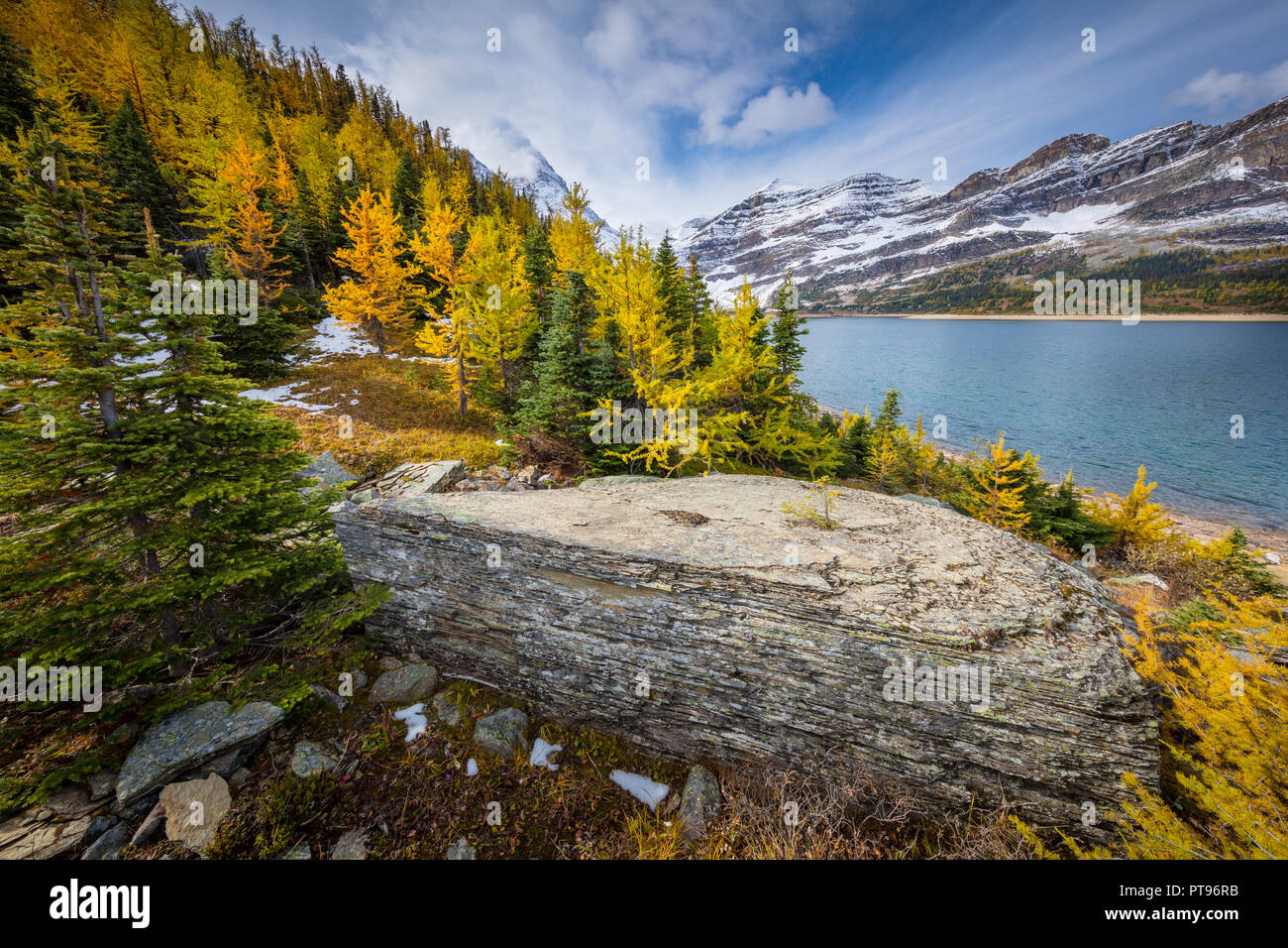 Mount Assiniboine, also known as Assiniboine Mountain, is a pyramidal ...