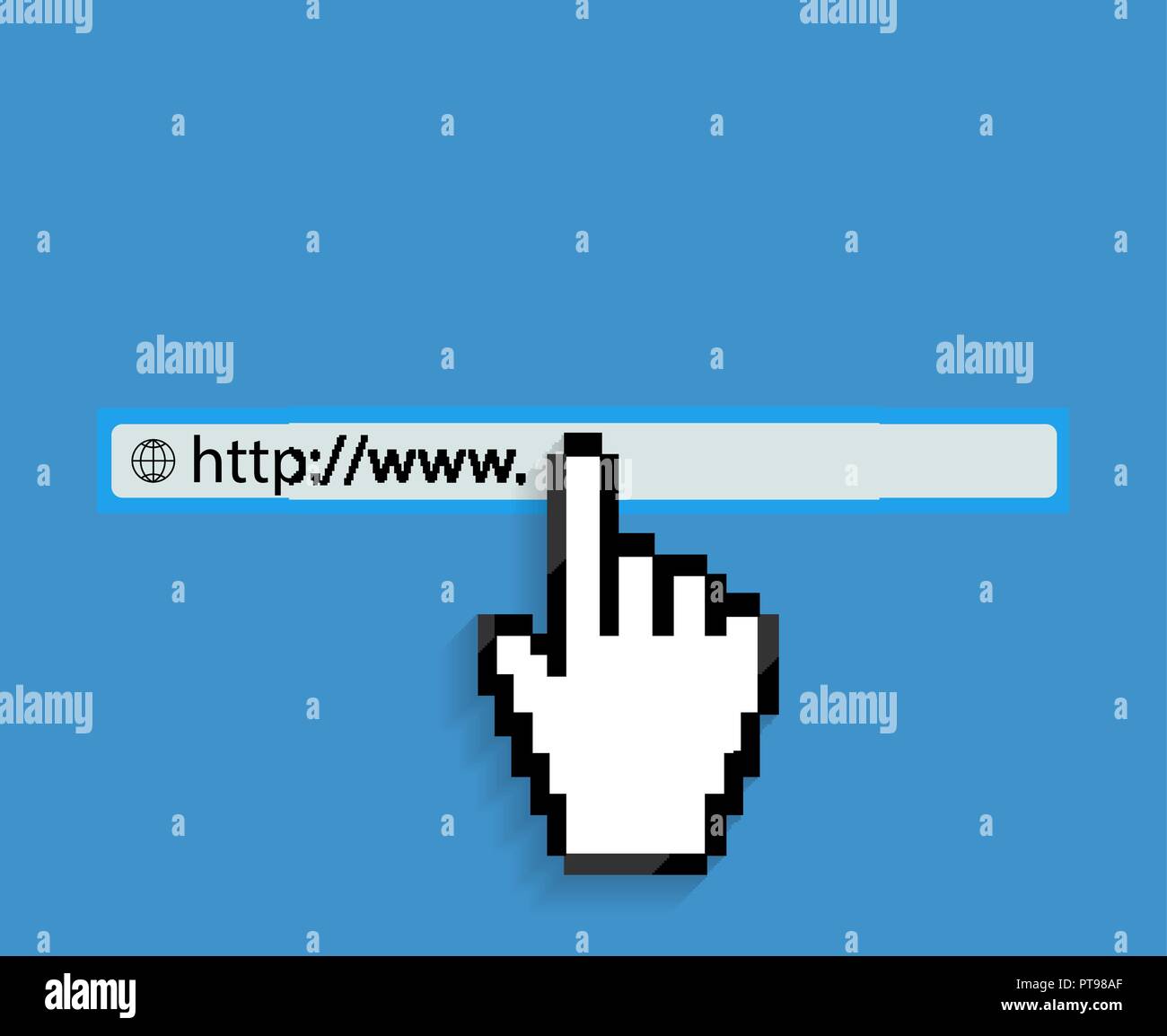 Web browser. Vector Illustration Stock Vector Image & Art - Alamy