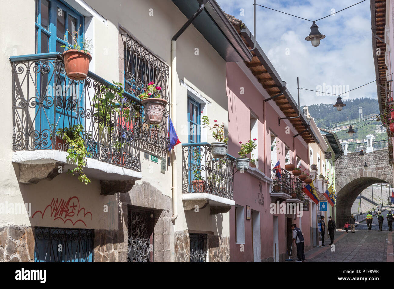 Quito unesco la ronda ecuador hi-res stock photography and images - Alamy