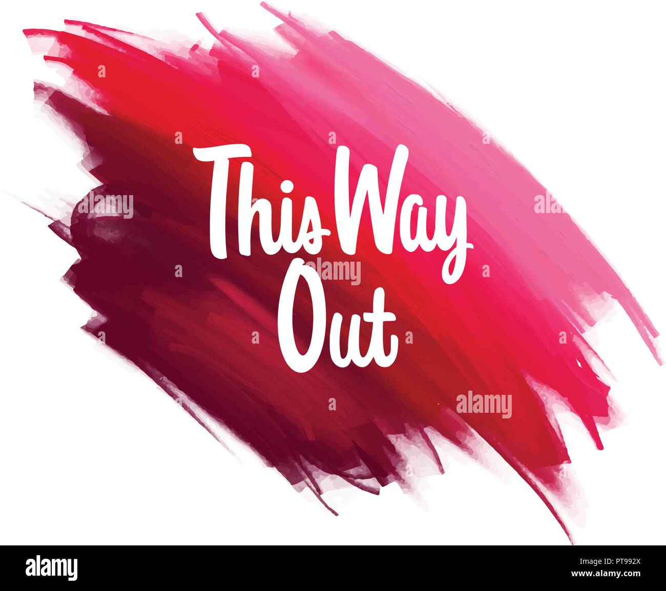 Way way out Stock Vector Images - Alamy