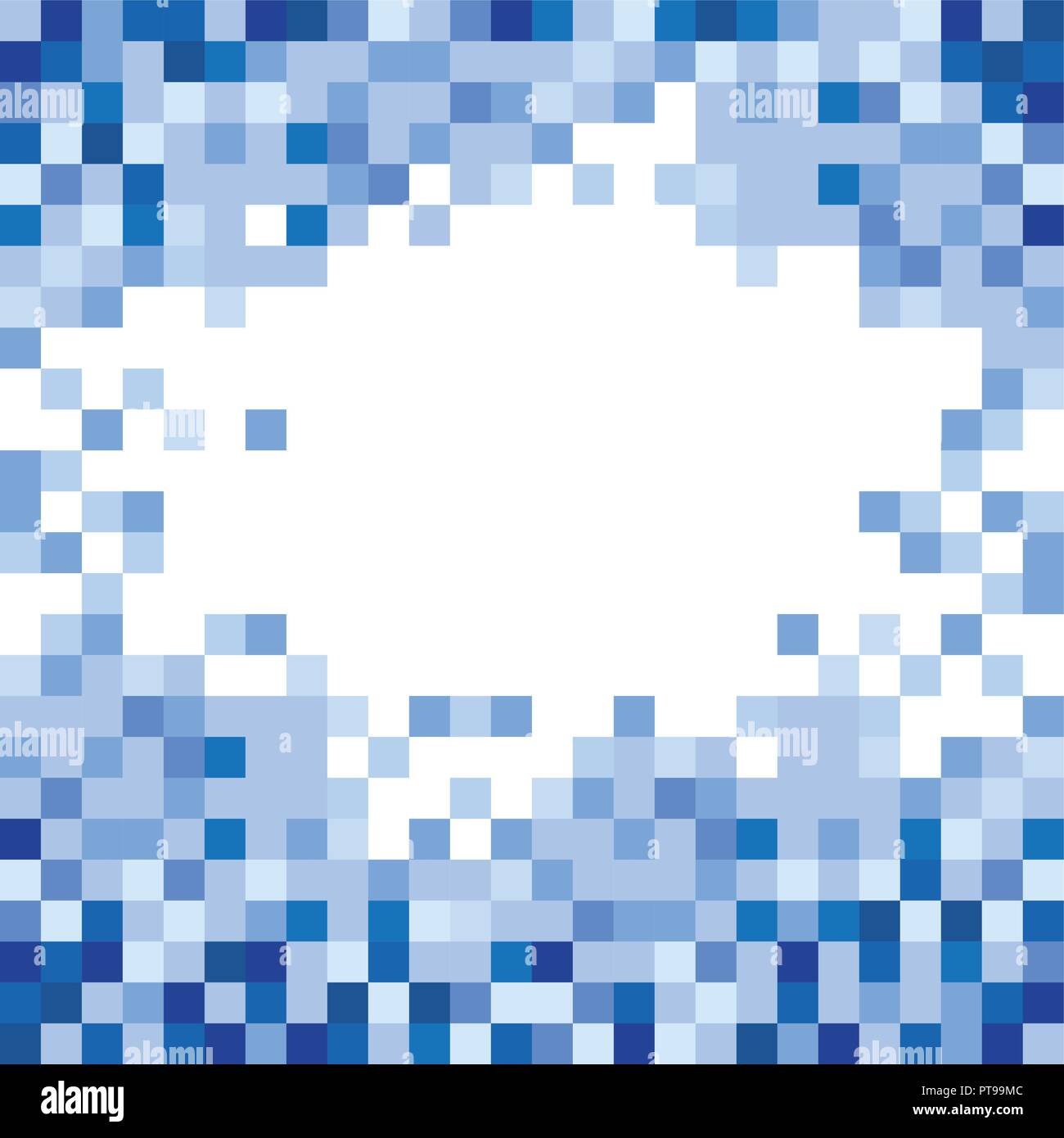 Abstract Blue Squares Background Vector Stock Vector Image & Art - Alamy