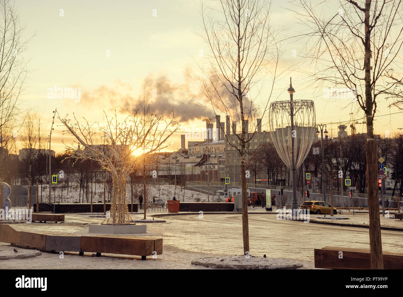 Gru building moscow hi-res stock photography and images - Alamy