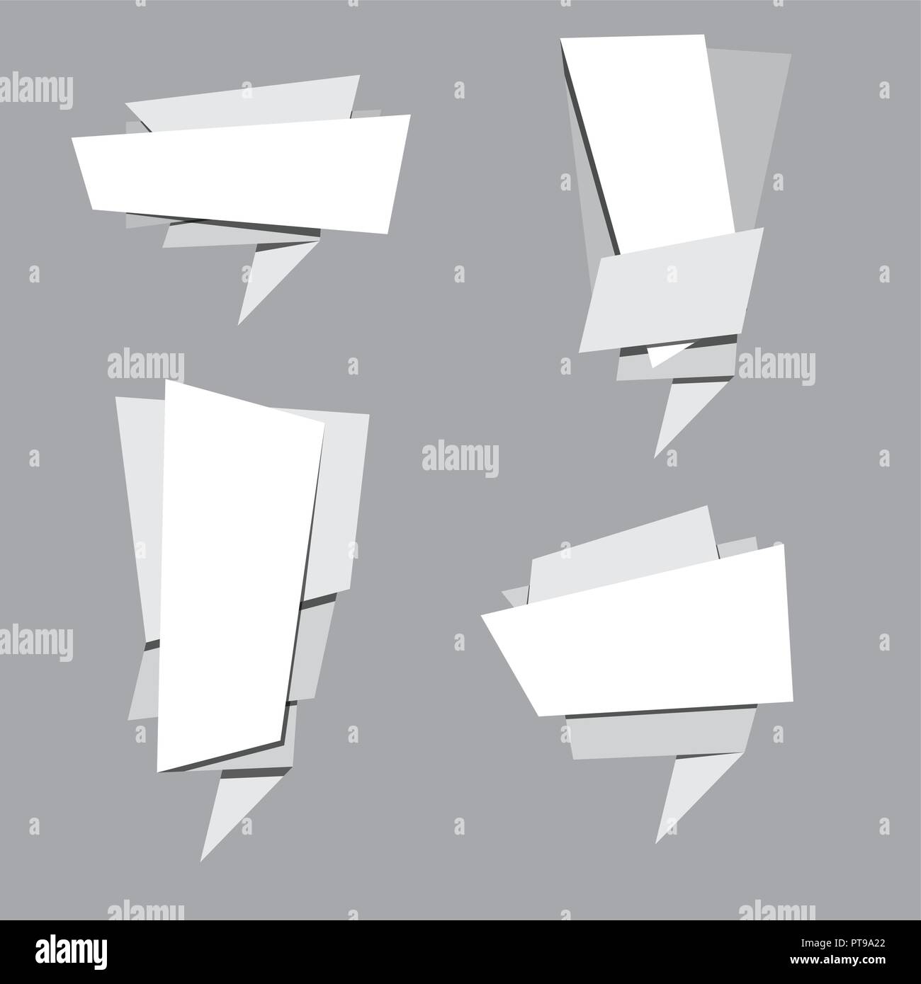 Abstract shape elements for info graphics Stock Vector Image & Art - Alamy