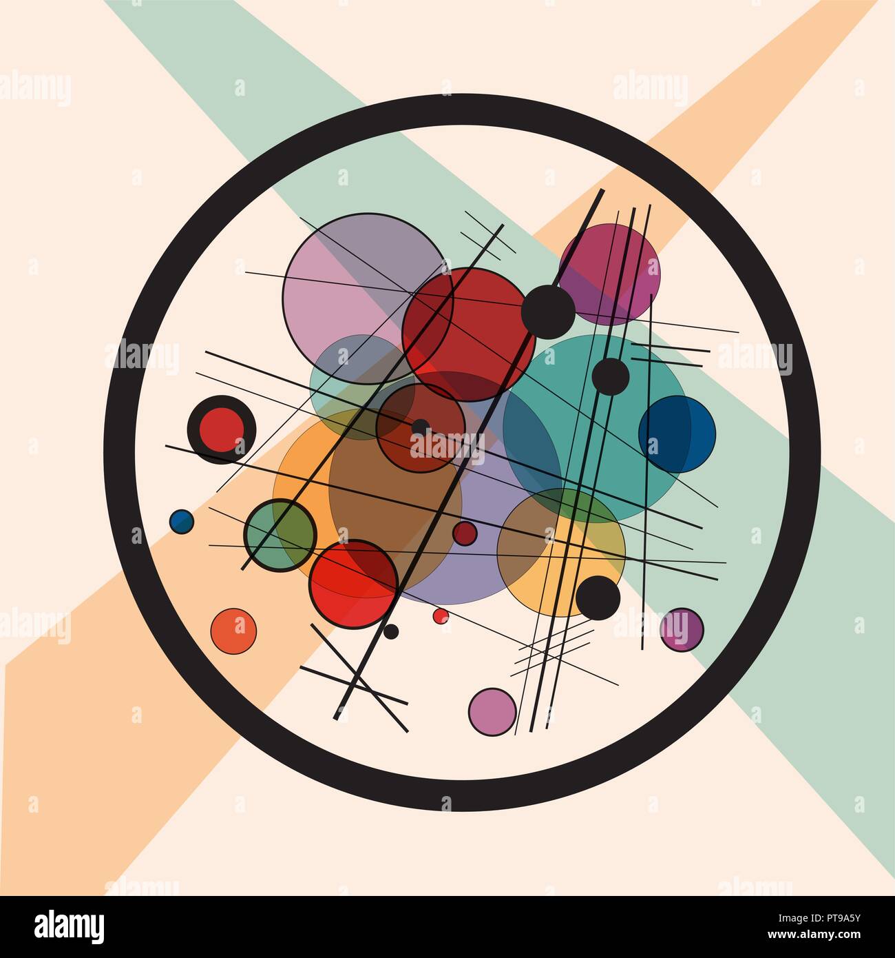 Kandinsky Painting Stock Vector Images - Alamy