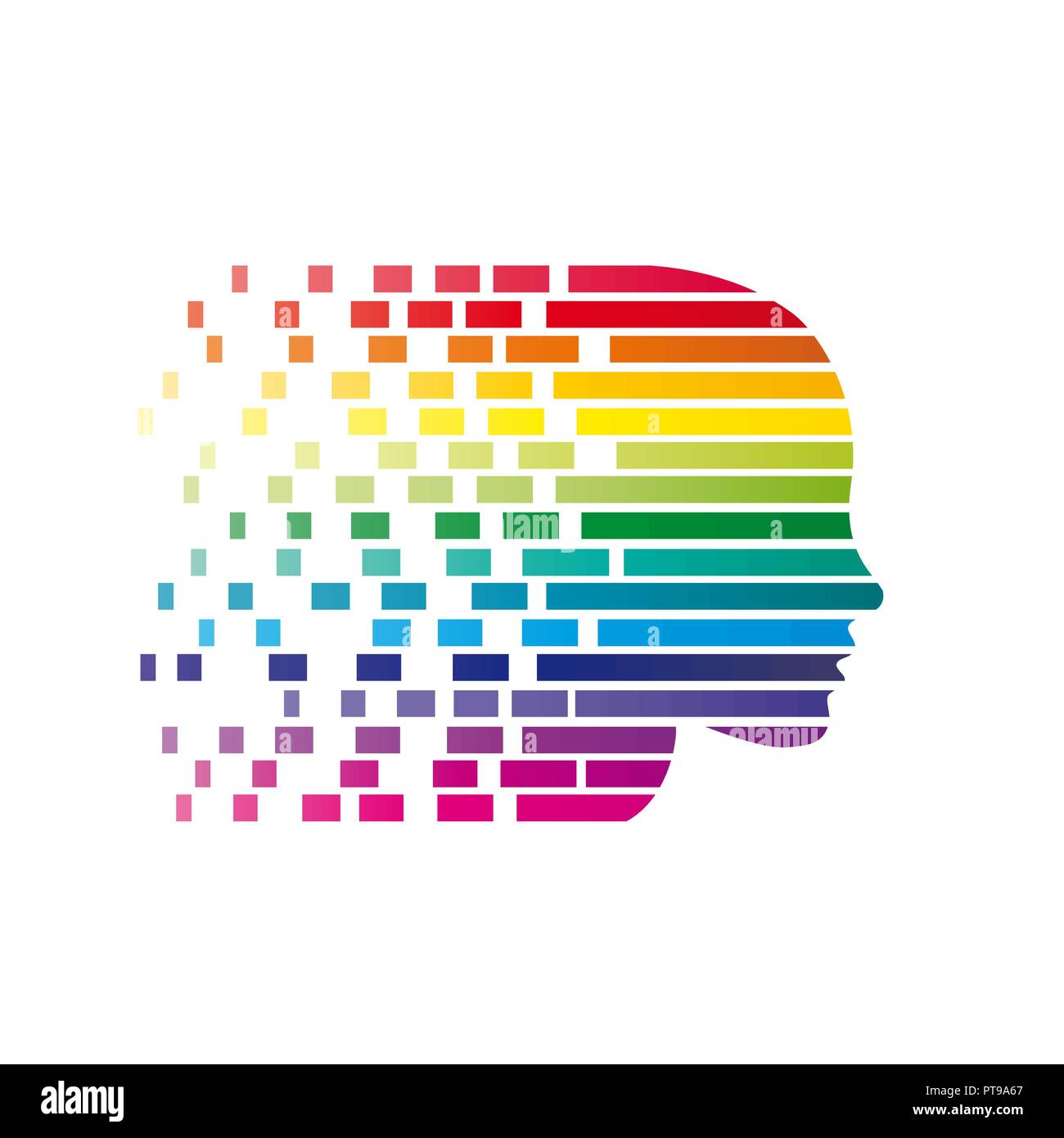 Rainbow run Stock Vector Images - Alamy