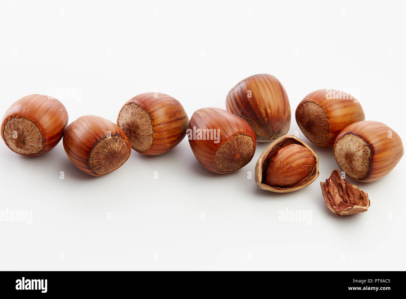 Cobnut on white hi-res stock photography and images - Alamy