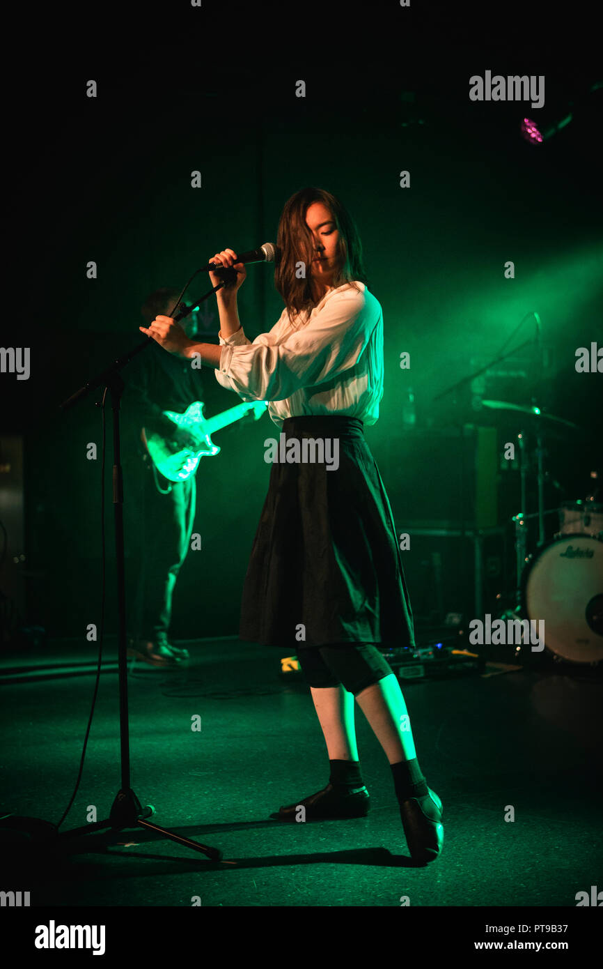 Denmark, Copenhagen - October 5, 2018. The American-Japanese singer ...