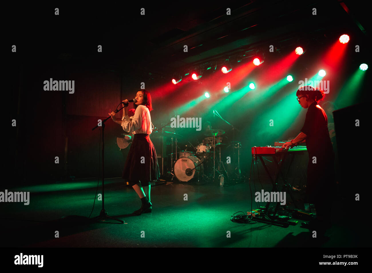 Denmark, Copenhagen - October 5, 2018. The American-Japanese singer ...