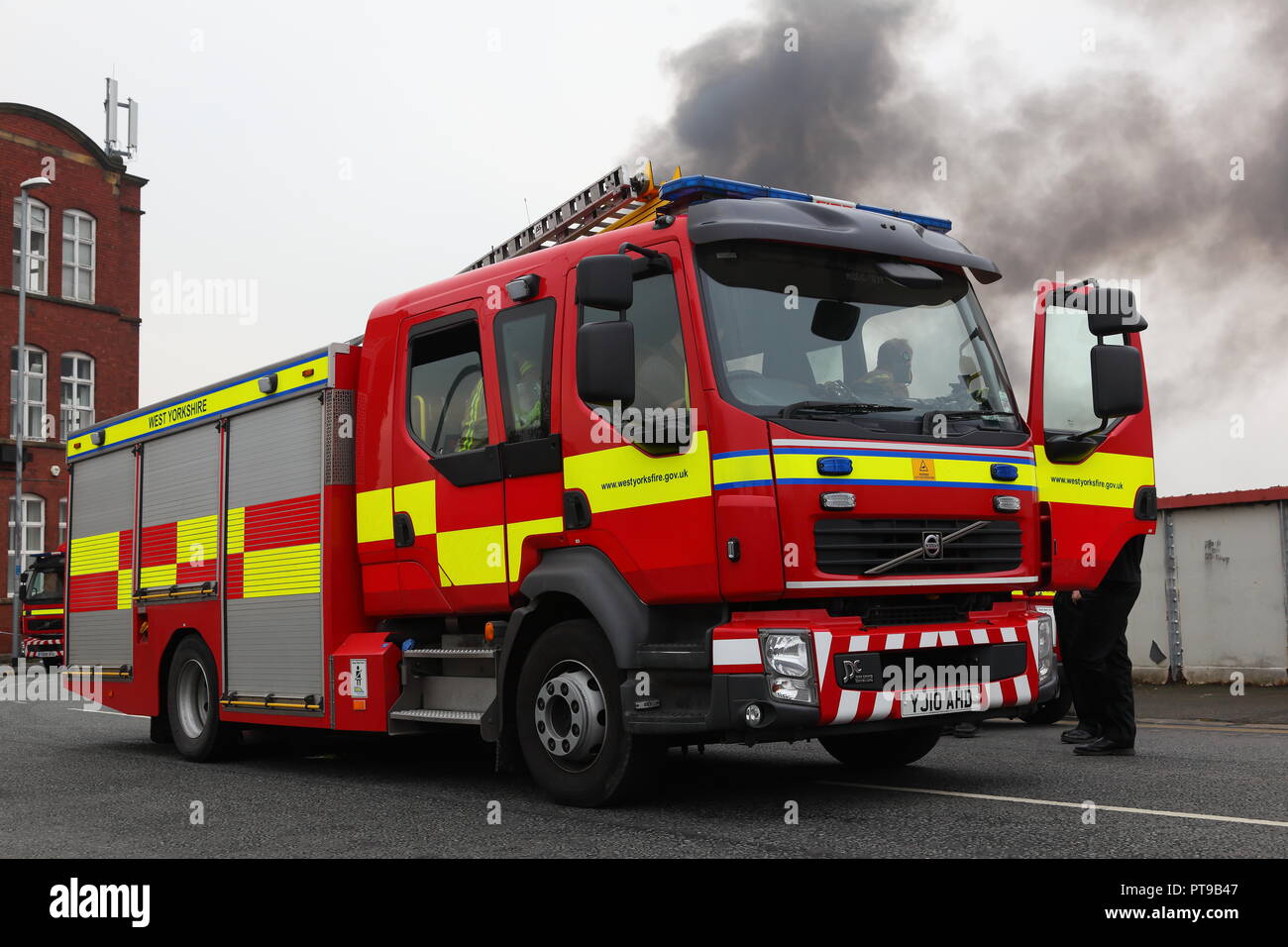 West yorkshire fire engine hi-res stock photography and images - Alamy