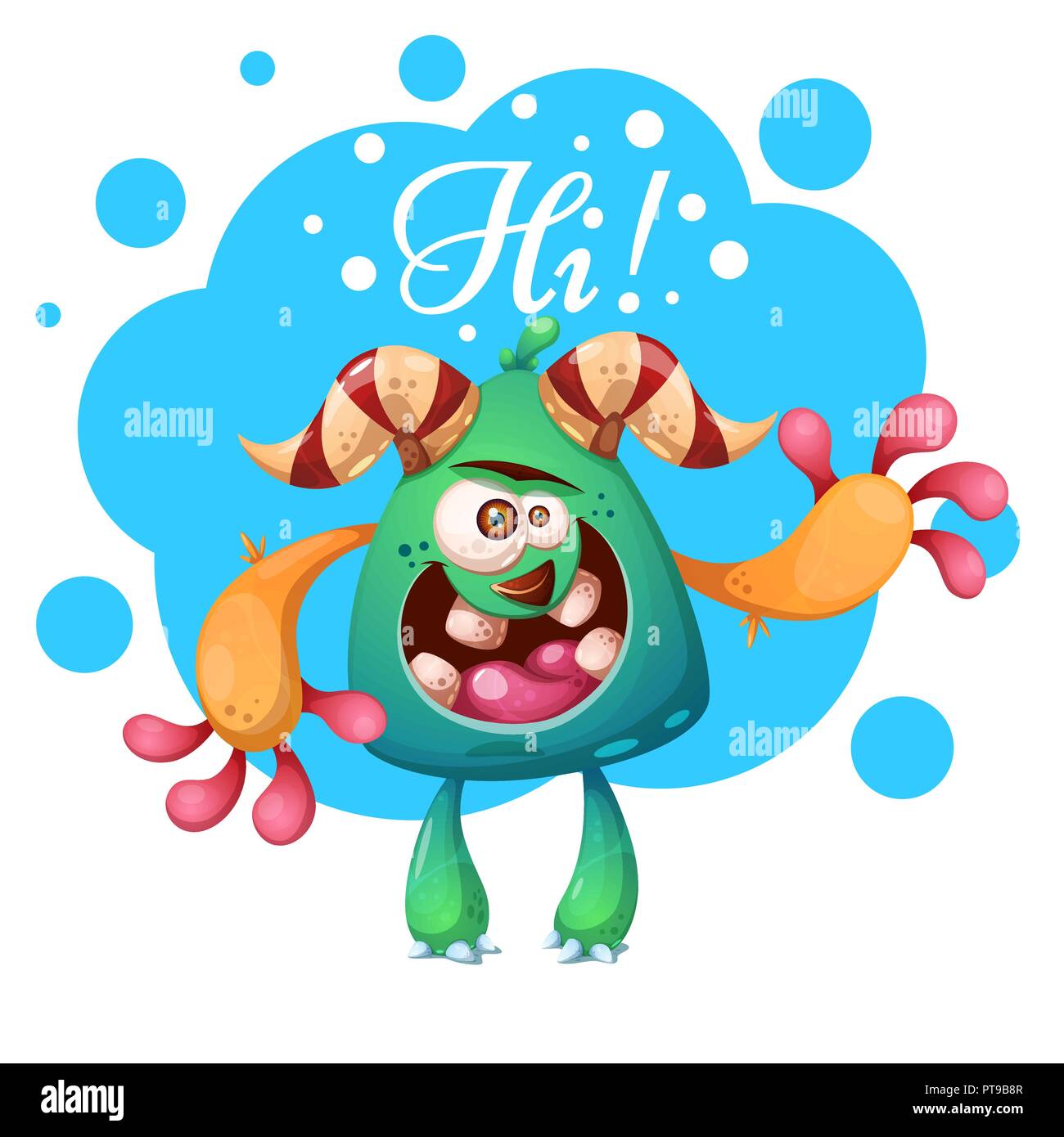 Scary halloween characters monsters Cut Out Stock Images & Pictures - Alamy