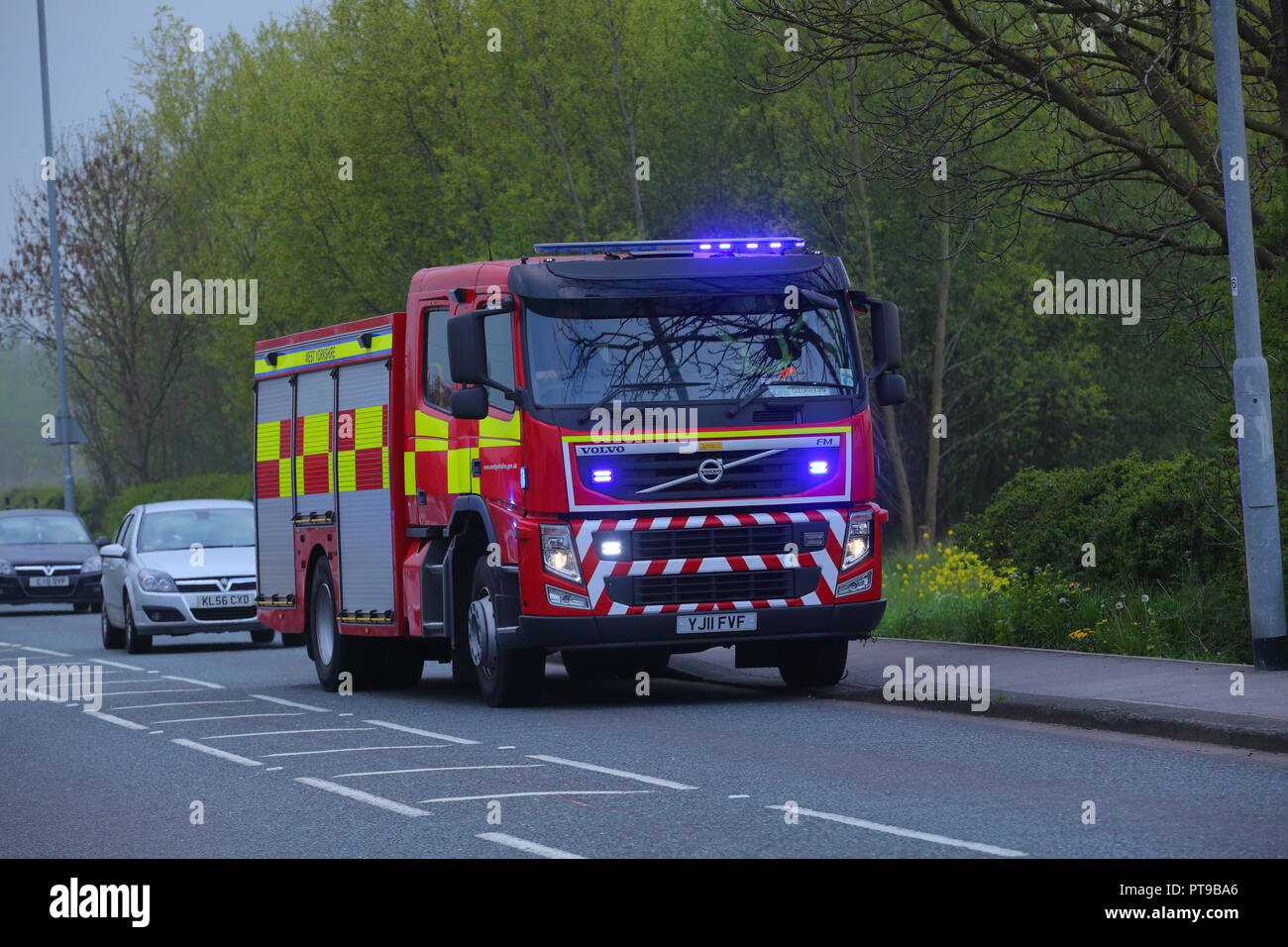 West Yorkshire Fire Engine High Resolution Stock Photography and Images ...