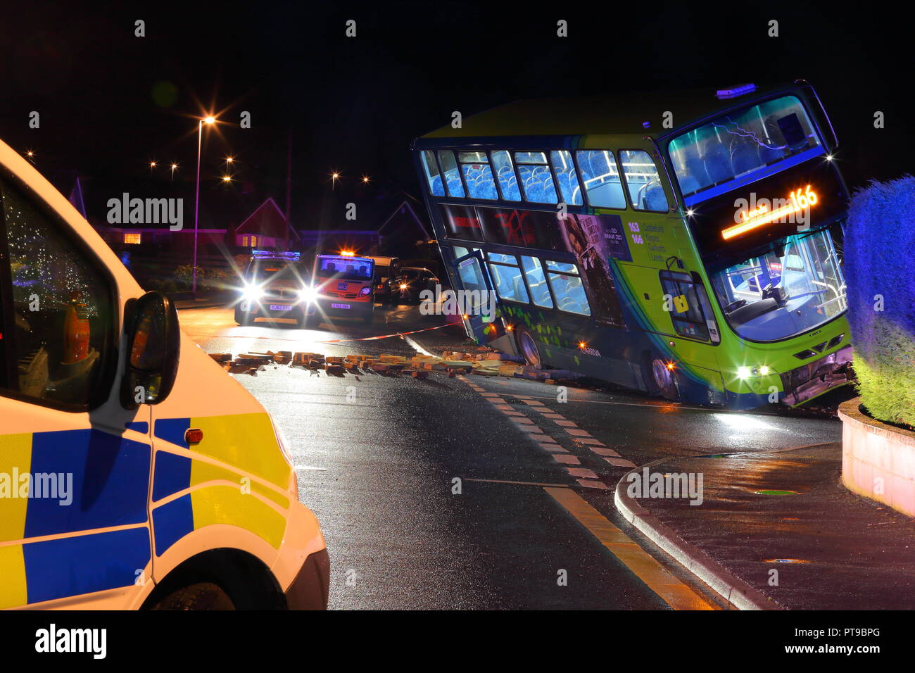 Accident Crashed Bus High Resolution Stock Photography and Images - Alamy