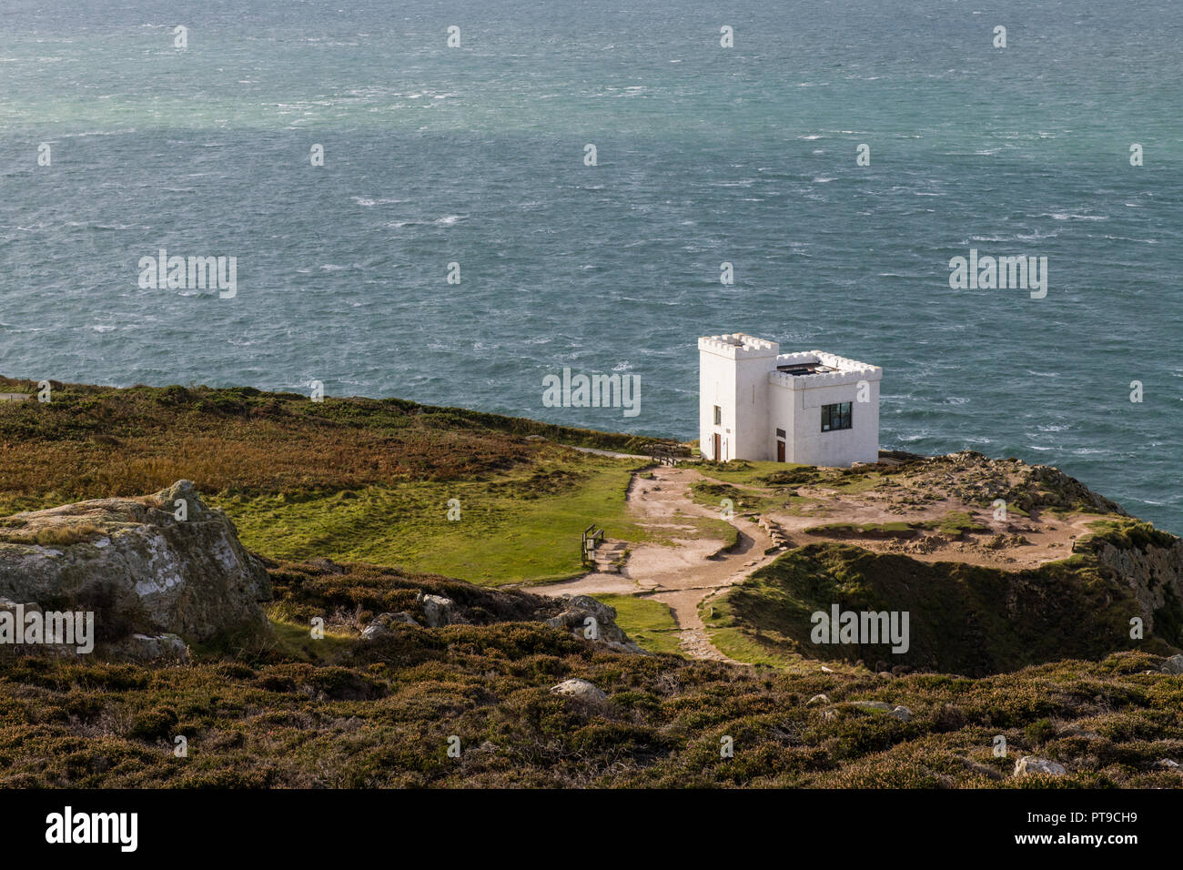 Elins Tower South Stack Anglesey Stock Photo - Alamy