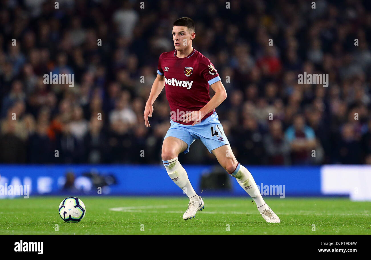 Declan Rice, West Ham United Stock Photo - Alamy
