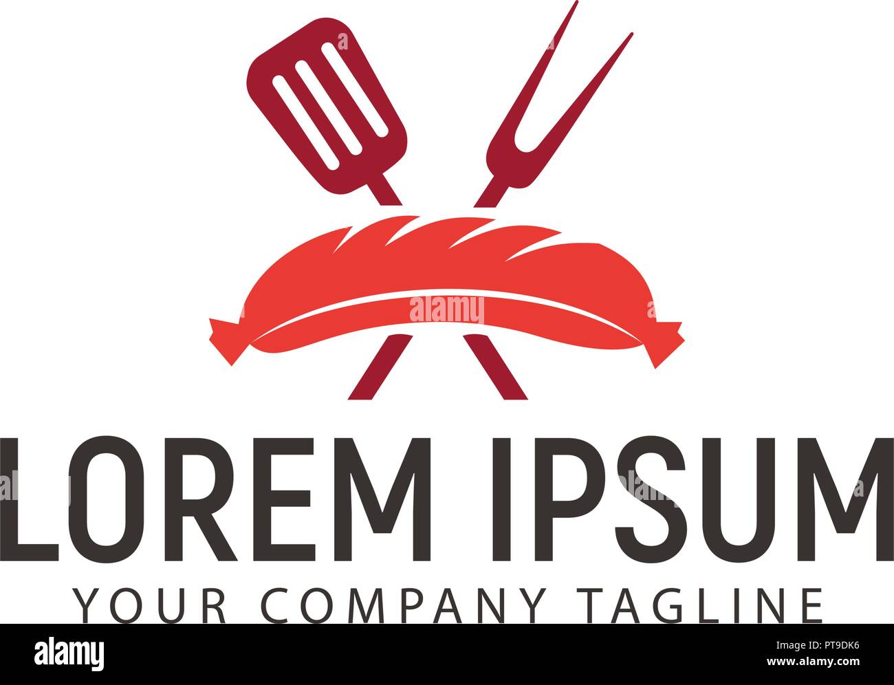 Pizza bar logo concept Stock Vector Images - Alamy