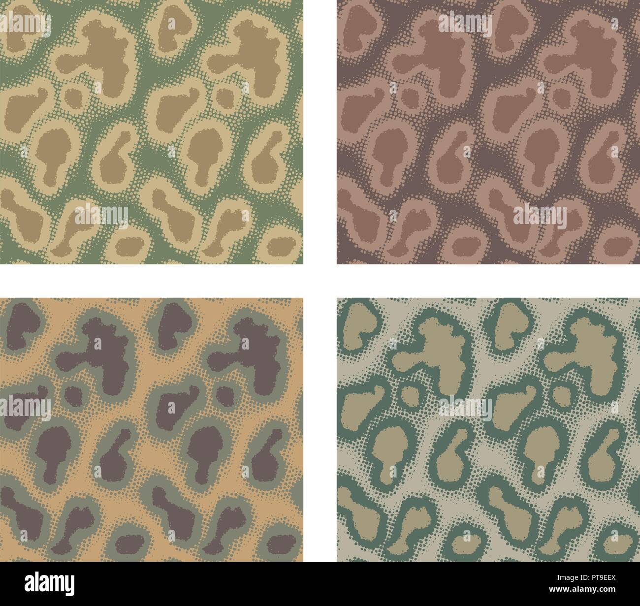 camouflage pattern design with different color Stock Vector Image & Art ...