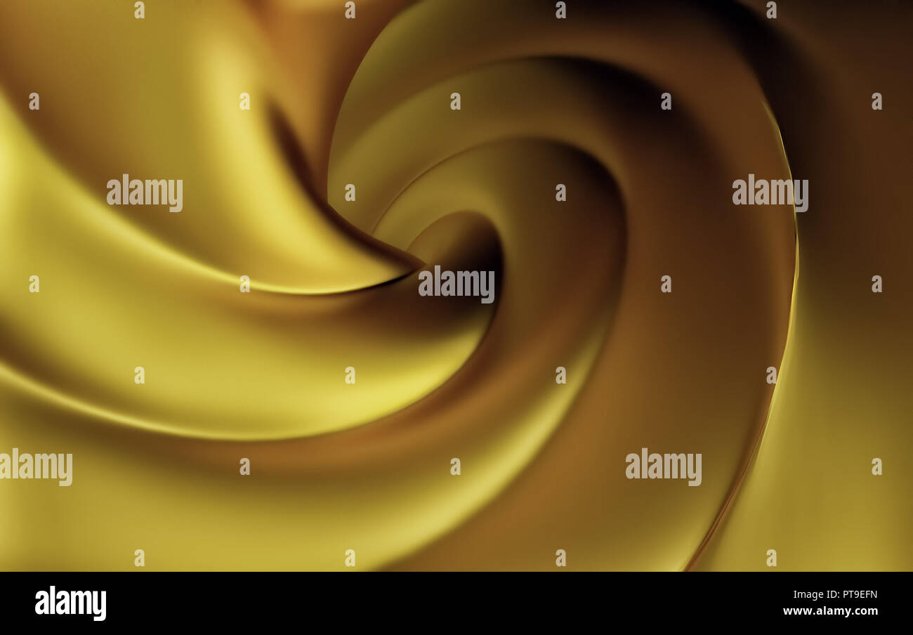 Gold silk drapery and fabric background. 3d render Stock Photo - Alamy