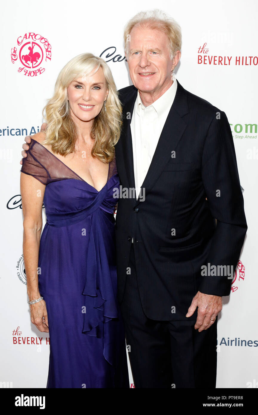 Rachelle Carson and Ed Begley Jr. attending the Carousel of Hope Ball ...