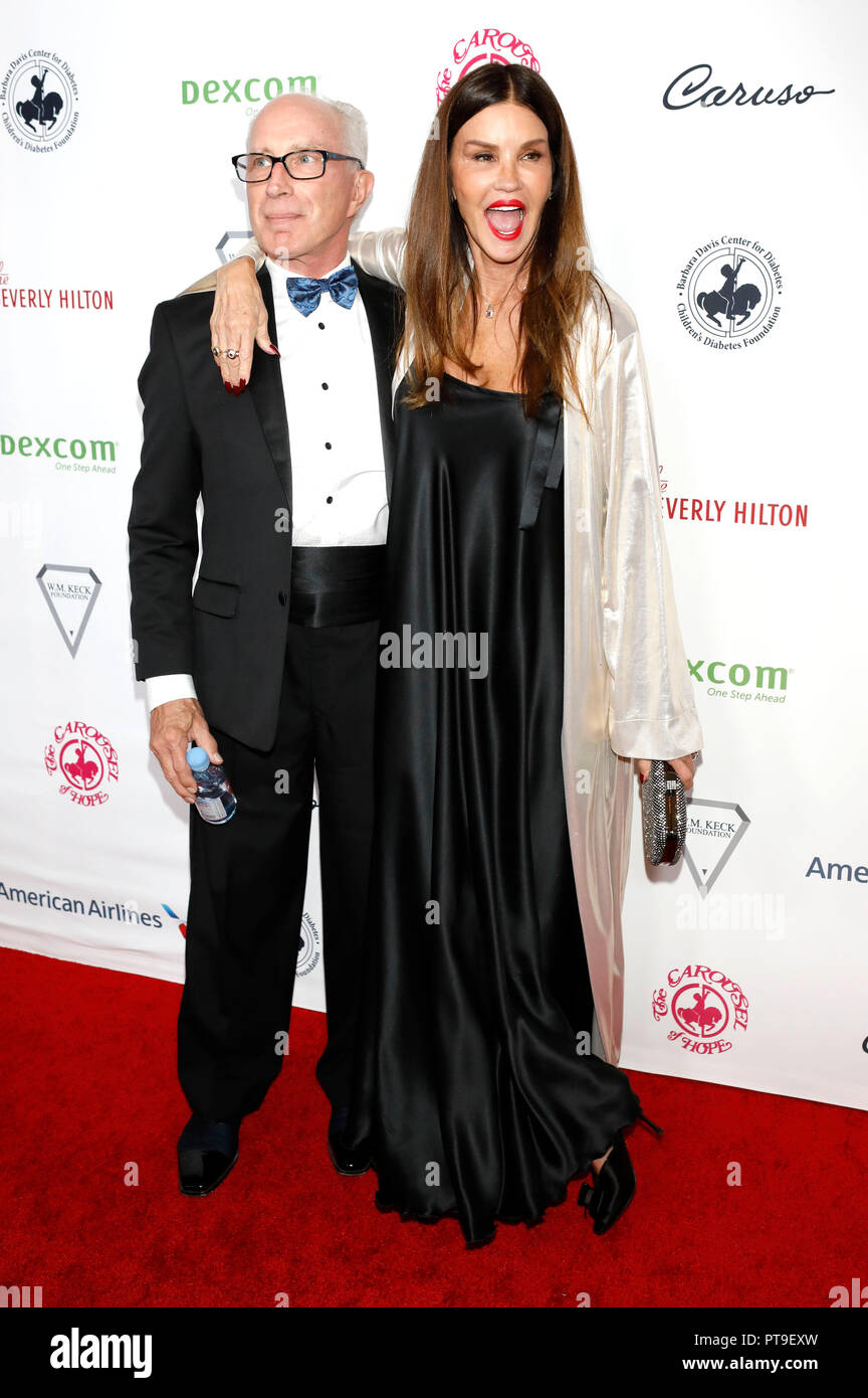 Robert Gerner and his wife Janice Dickinson attending the Carousel of ...