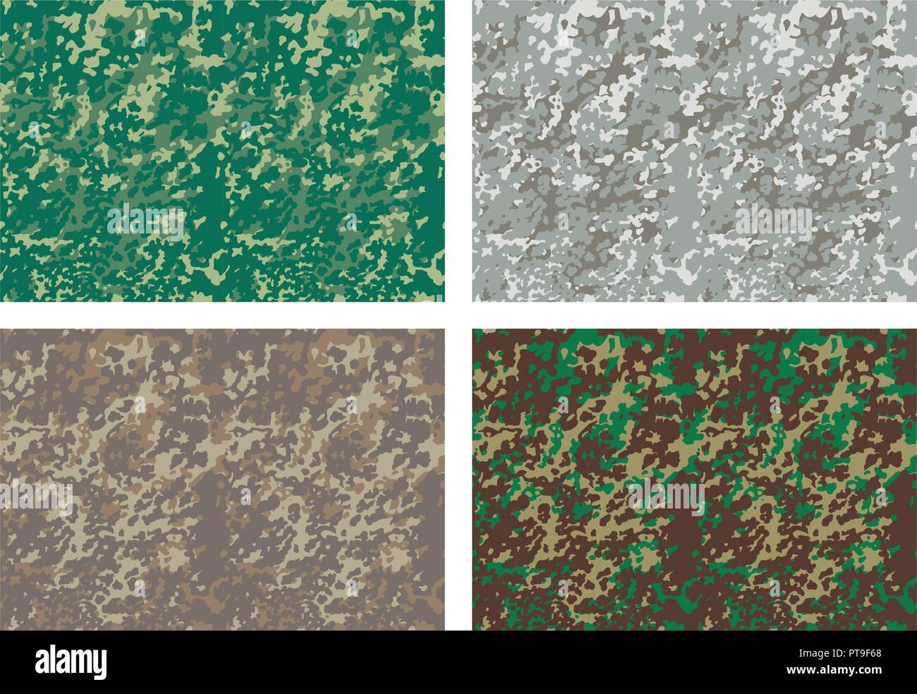 camouflage pattern design with different color Stock Vector Image & Art ...
