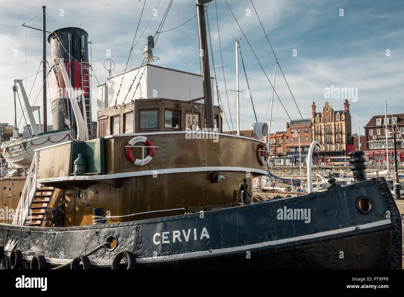 Old tug boat hi-res stock photography and images - Alamy
