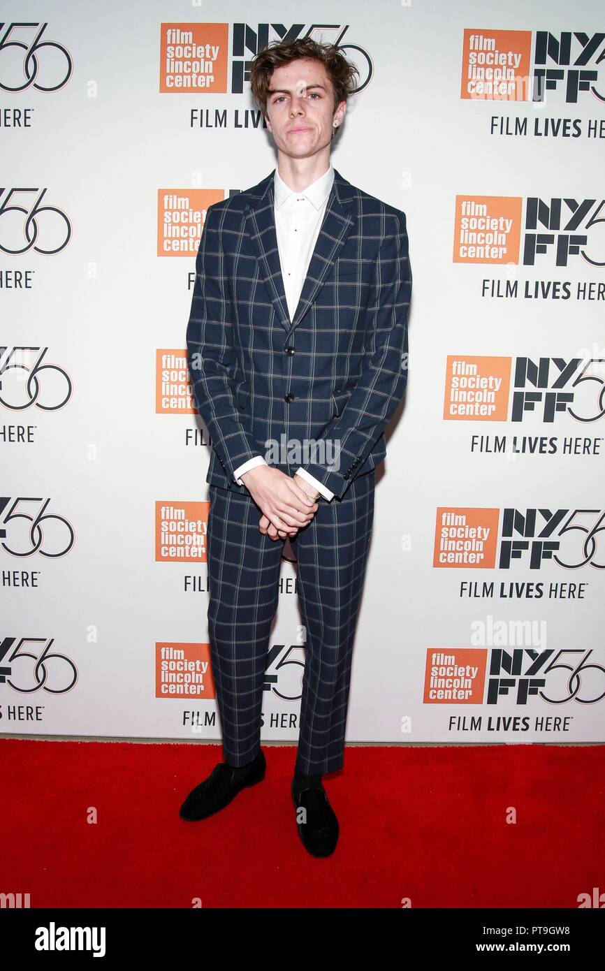 New York, NY, USA. 7th Oct, 2018. Ryder McLaughlin at arrivals for ...
