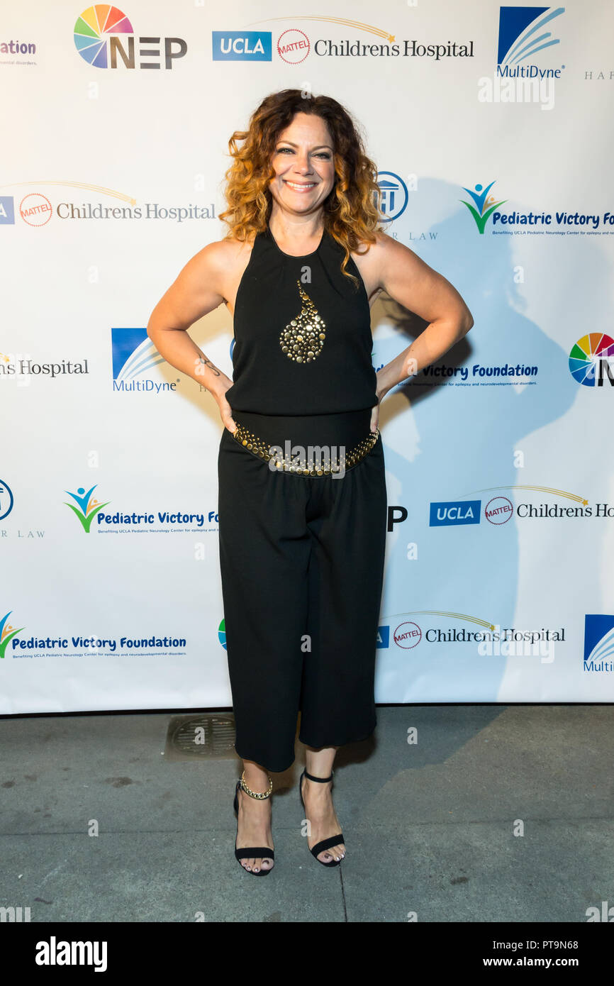 Los Angeles, USA. 07th October 2018. Singer Nikka Costa attends ...