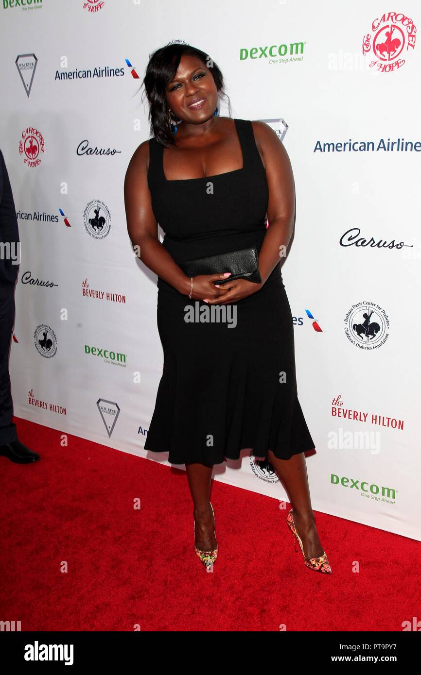 Deborah Joy Winans at arrivals for The Carousel of Hope 2018, The ...